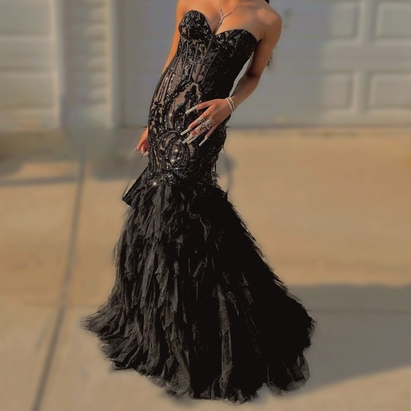 Dresses | Only Wore Once Of Course Posh And Prom Dress | Poshmark